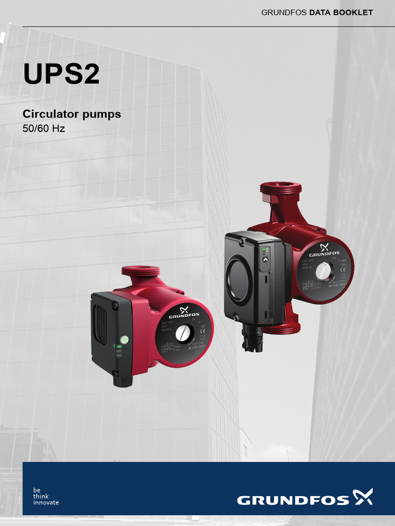 Grundfos UPS2 Circulator Pump Guide | PDF