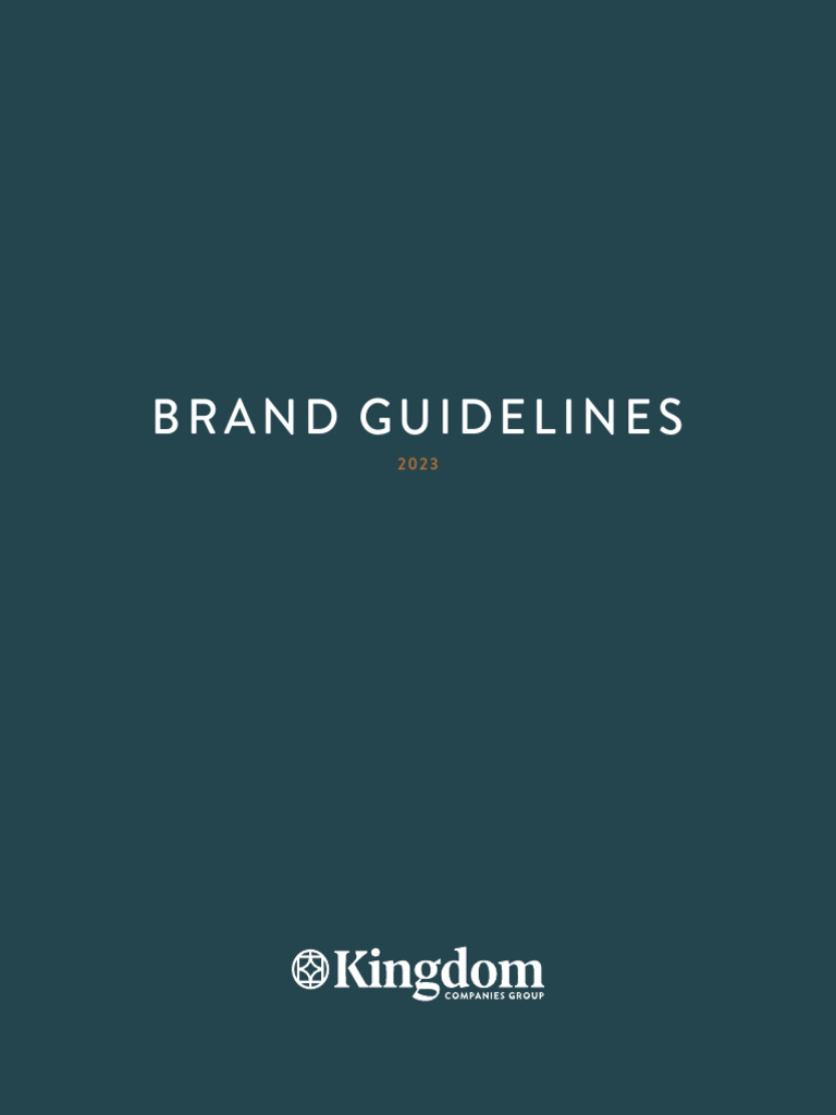 Kingdom Companies Brand Guidelines - 103943 | PDF | Logos | Publishing