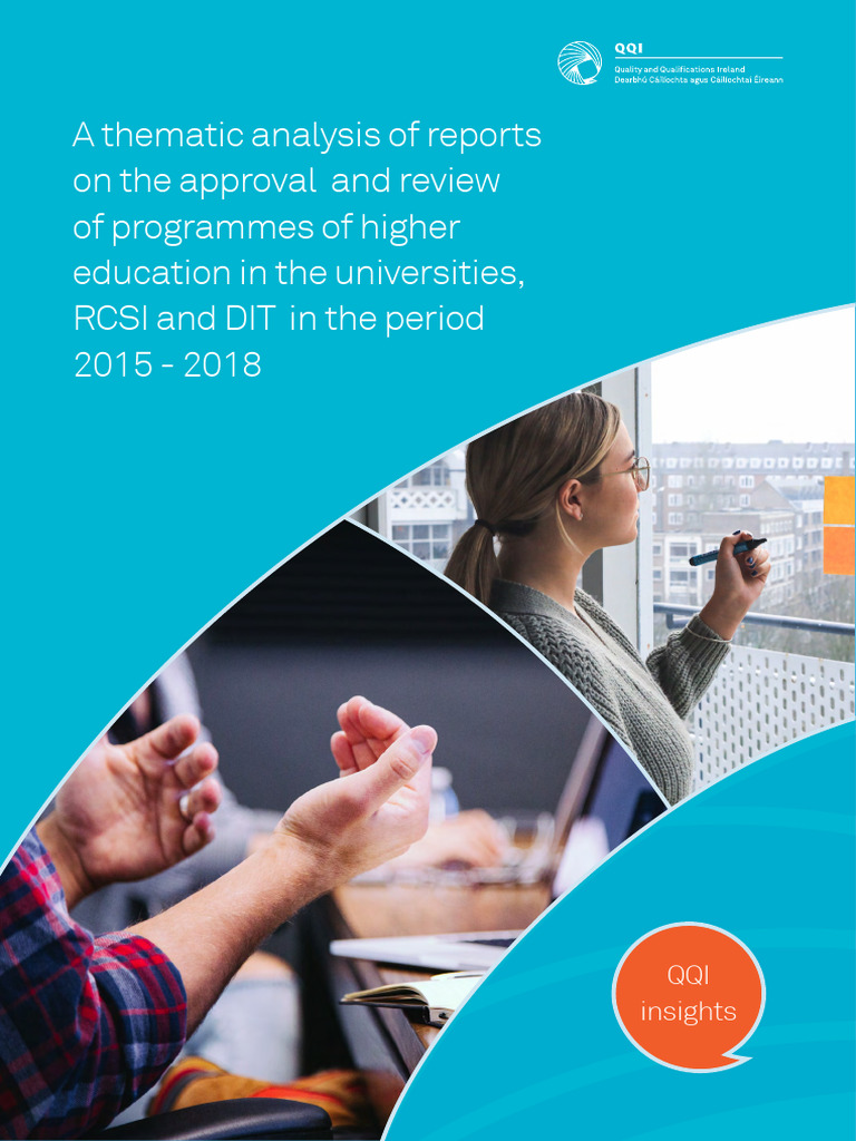 A Thematic Analysis of Reports on the Approval and Review of Programmes ...