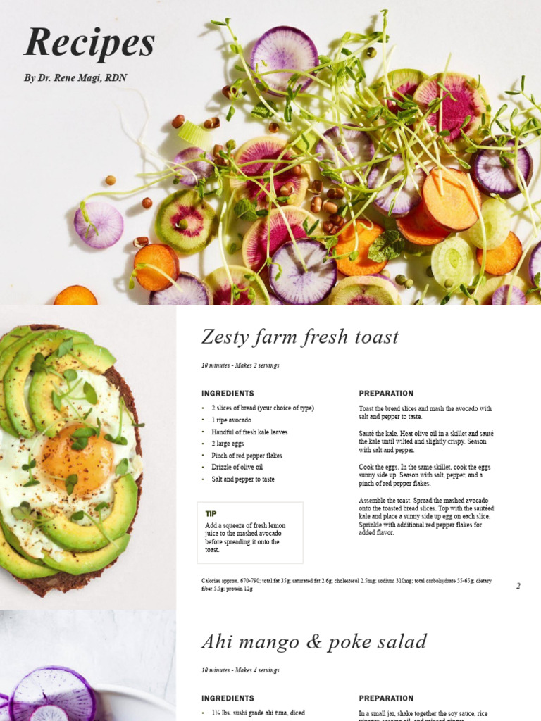 Recipe Book | PDF | Stir Frying | Fat