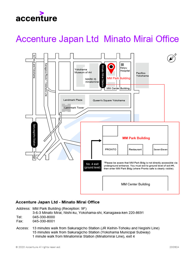 Accenture MM Office Map EN 1606 | PDF
