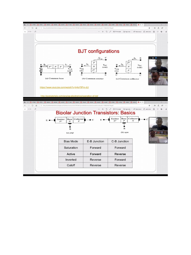 Lecture4 BJT 28apr | PDF