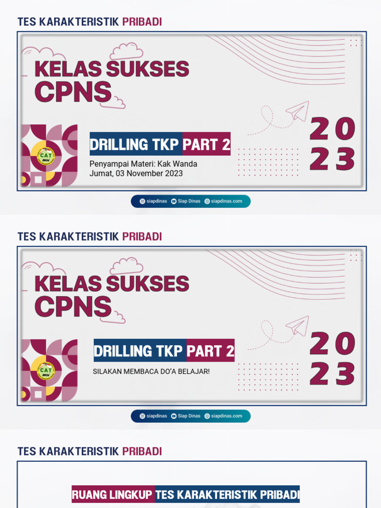 Kosong - Pemantapan TKP | PDF