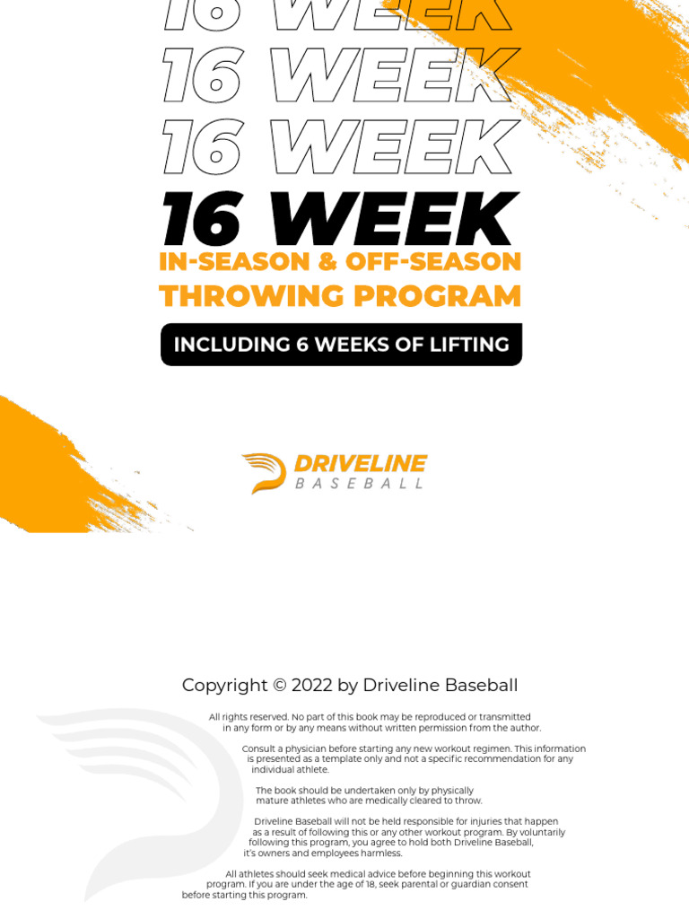 Driveline Pitching PDF Final | PDF | Strength Training | Pitcher