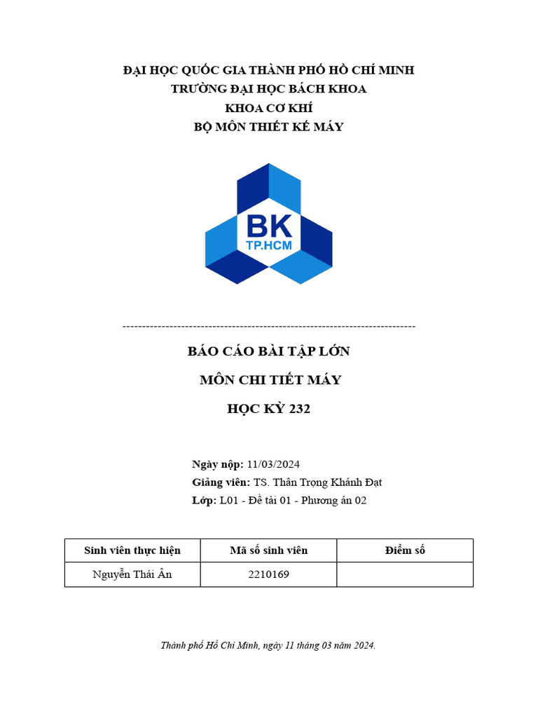 L01 BT02 NguyenThaiAn 2210169 | PDF