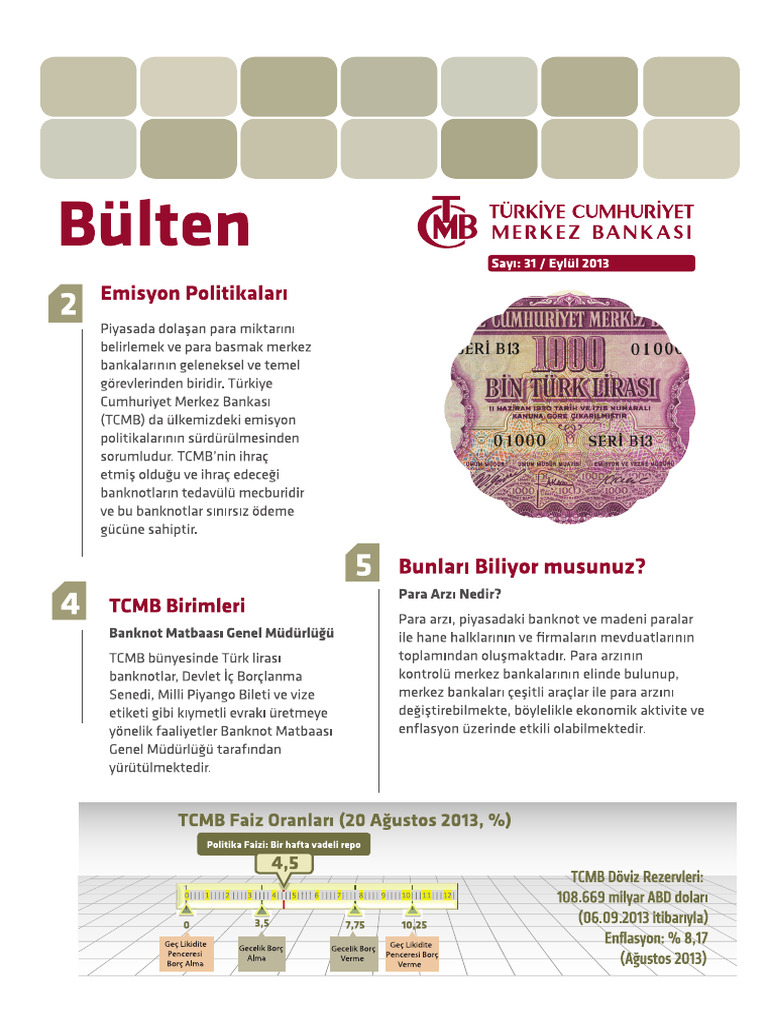 TCMB para Tanımları | PDF