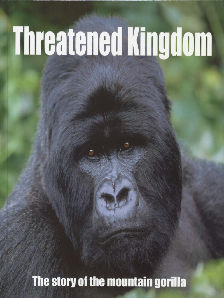 Threatened Kingdom The Story of The Mountain Gorilla | PDF | Gorilla | Conservation Biology