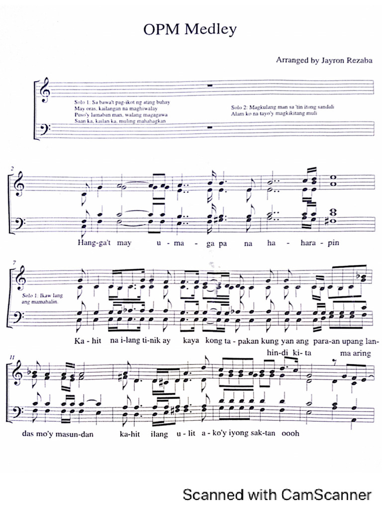 Opm Medley | PDF