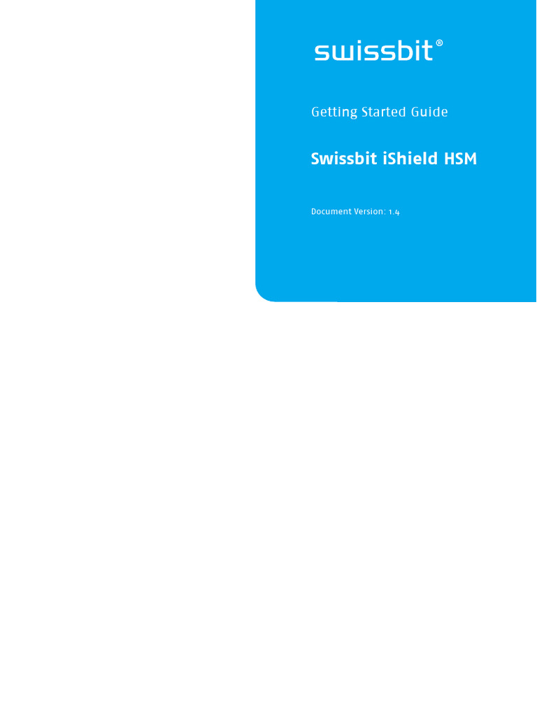 PU-50n iShield-HSM Getting Started | PDF | Transport Layer Security | Public Key Certificate