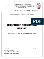 Legal Internship Certificate Format | PDF