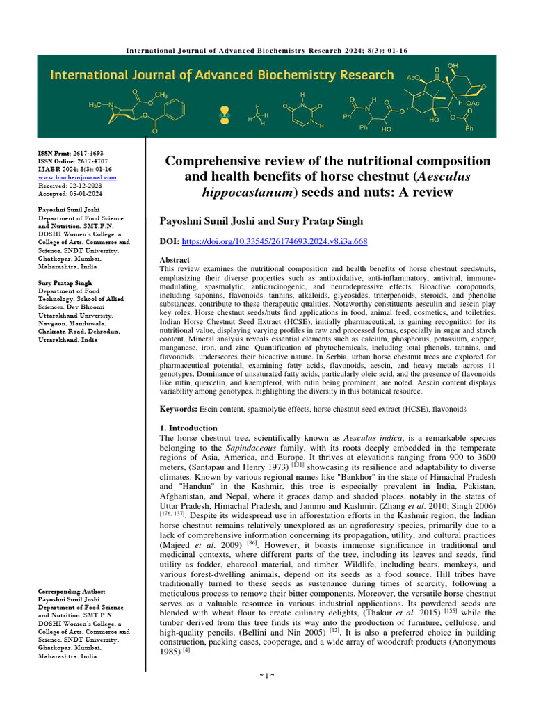 International Journal of Biochem Research - Review Paper | PDF ...