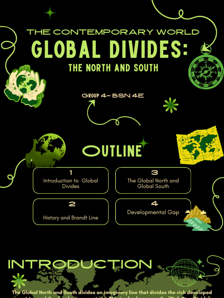 Global Divides - The North and South | Download Free PDF | Developing ...