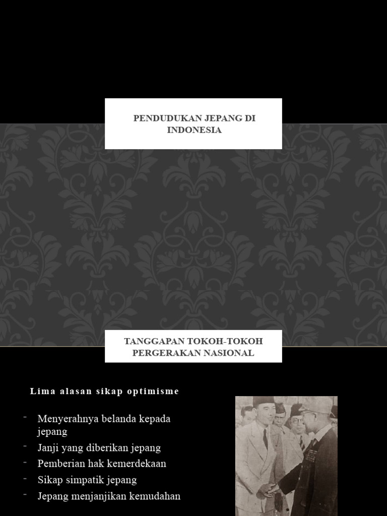 Dampak Pendudukan Jepang di Indonesia | PDF