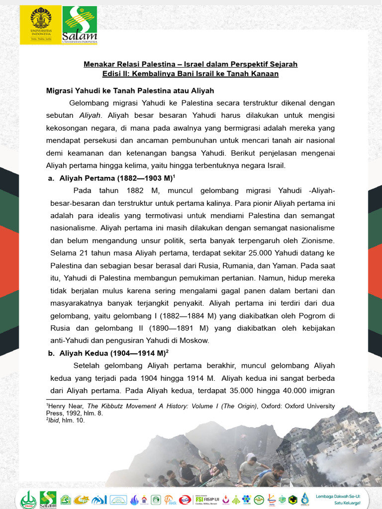 Sejarah Palestina Israel (Edisi II) | PDF | Sejarah