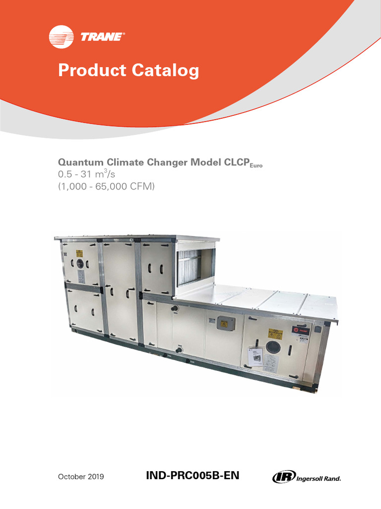 Trane CLCP Ahu | PDF