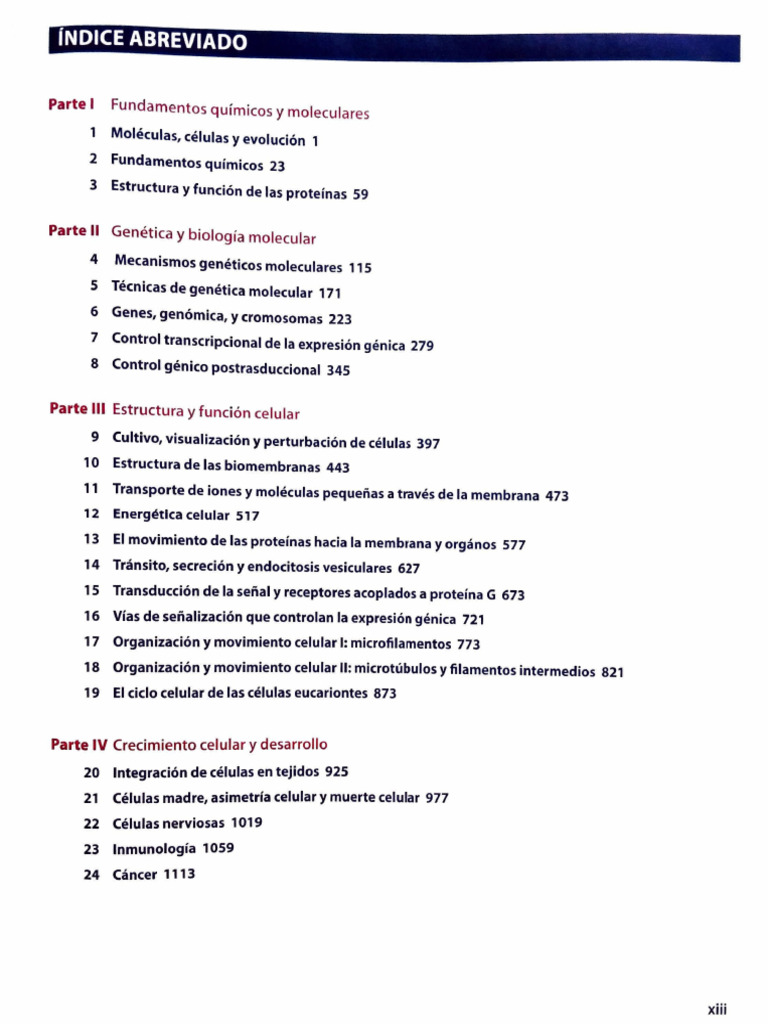 Libro Lodish Biología Celular y Molecular Capitulo 1 Al 5 | Descargar ...
