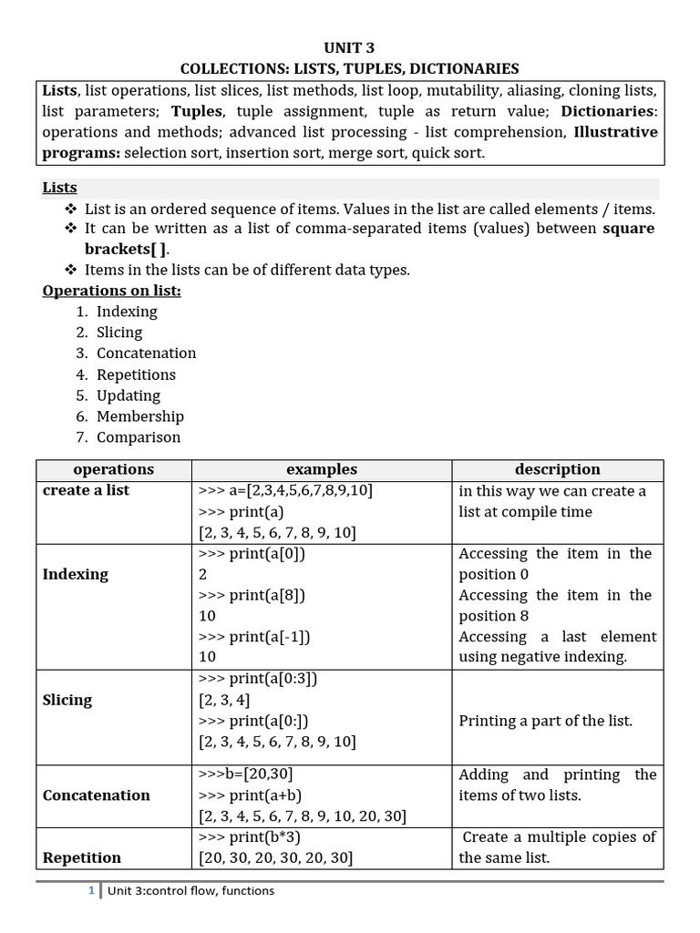Unit_4_GE8151_PSPP | PDF | Parameter (Computer Programming) | Control Flow