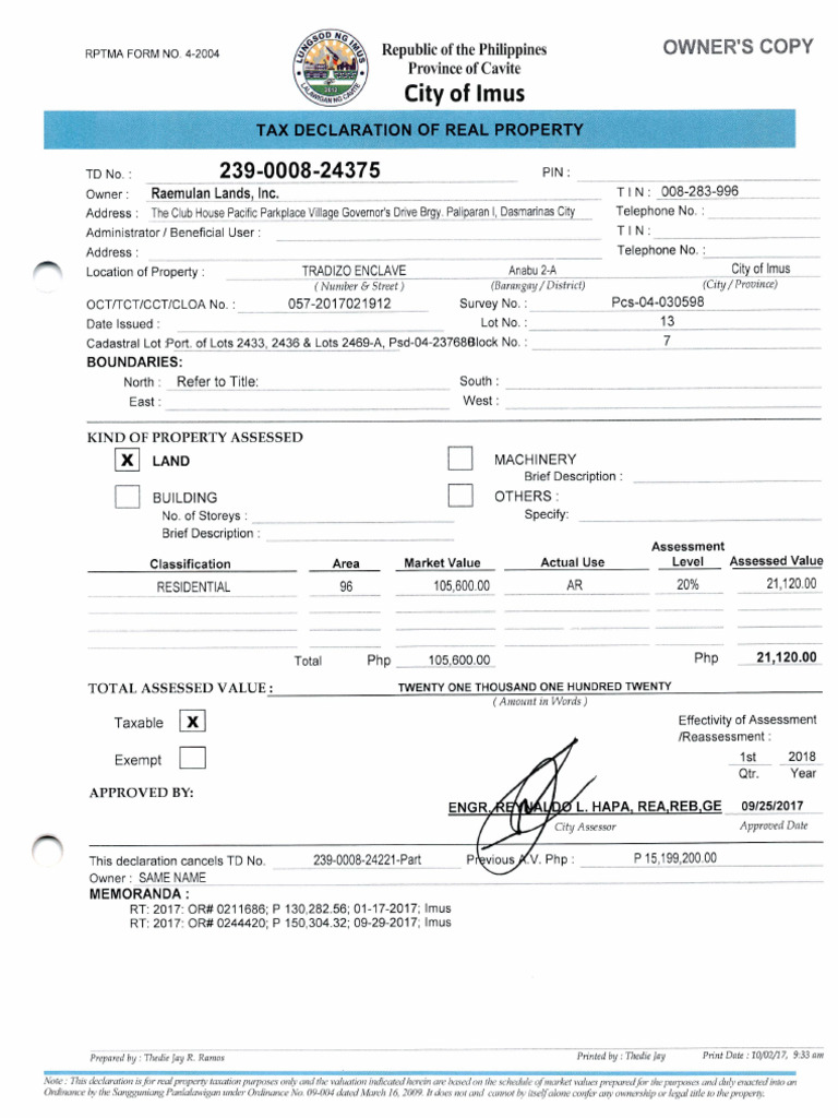 TD - B7, L13 - L | PDF
