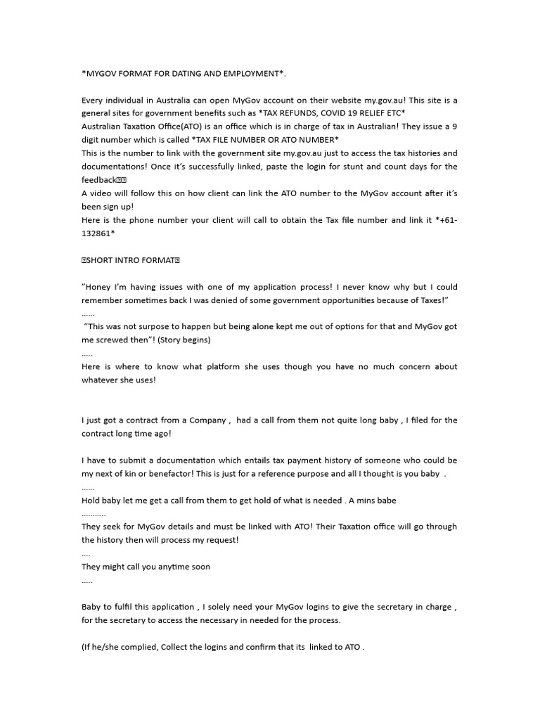 Mygov Format or Tips | PDF | Finance & Money Management | Business