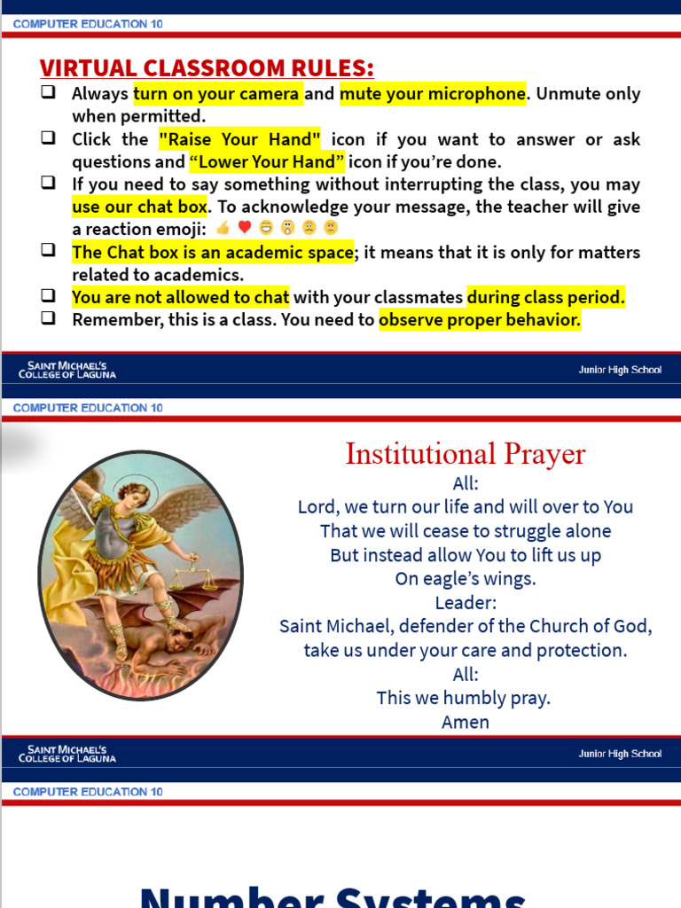 Addition of Number System | PDF | Prayer