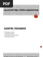 Algoritma Percabangan & Flowchart | PDF