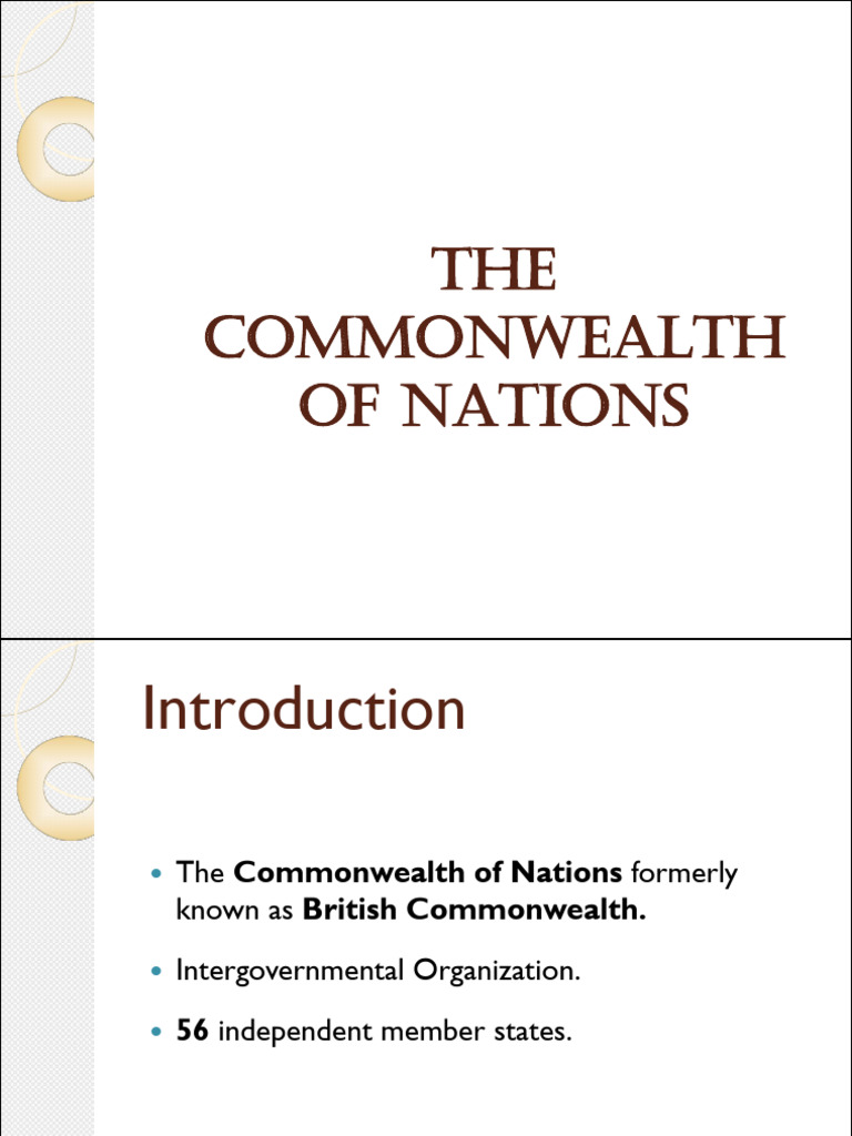 1. commonwealth-final-wos | PDF | Commonwealth Of Nations ...