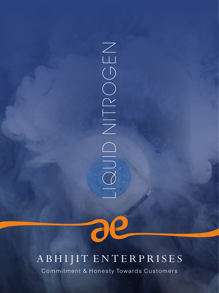 Liquid Nitrogen Gas | PDF | Cryogenics | Nitrogen