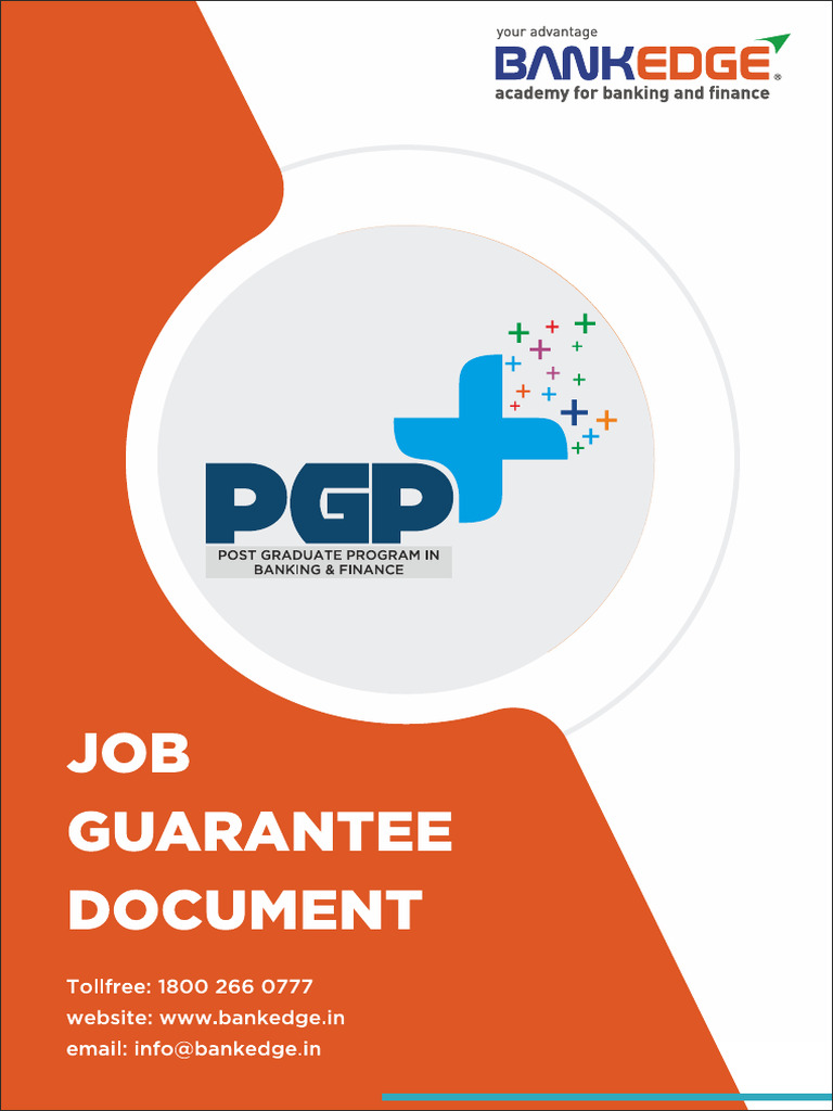 Job Guarantee Brochure PGP_v02A | PDF
