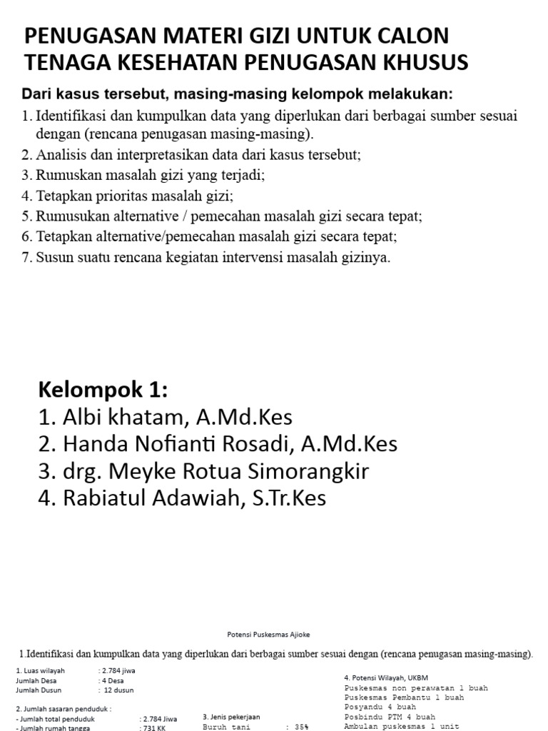 Tugas Kel.1 Stunting | PDF
