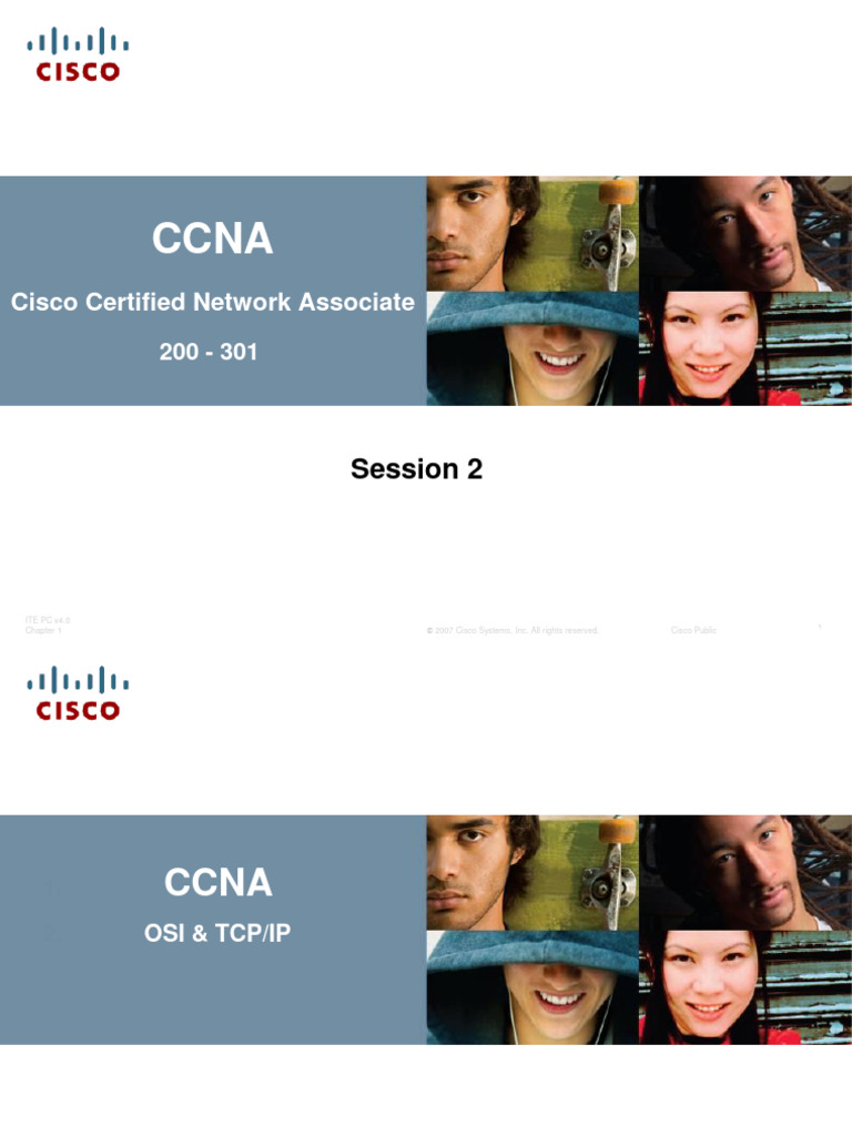 2 - CCNA 200-301 # OSI and TCP-IP # | PDF | Transmission Control Protocol | Osi Model