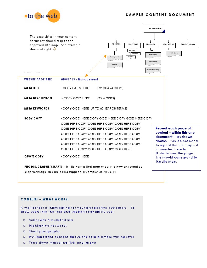 Sample Content Document | PDF | Business