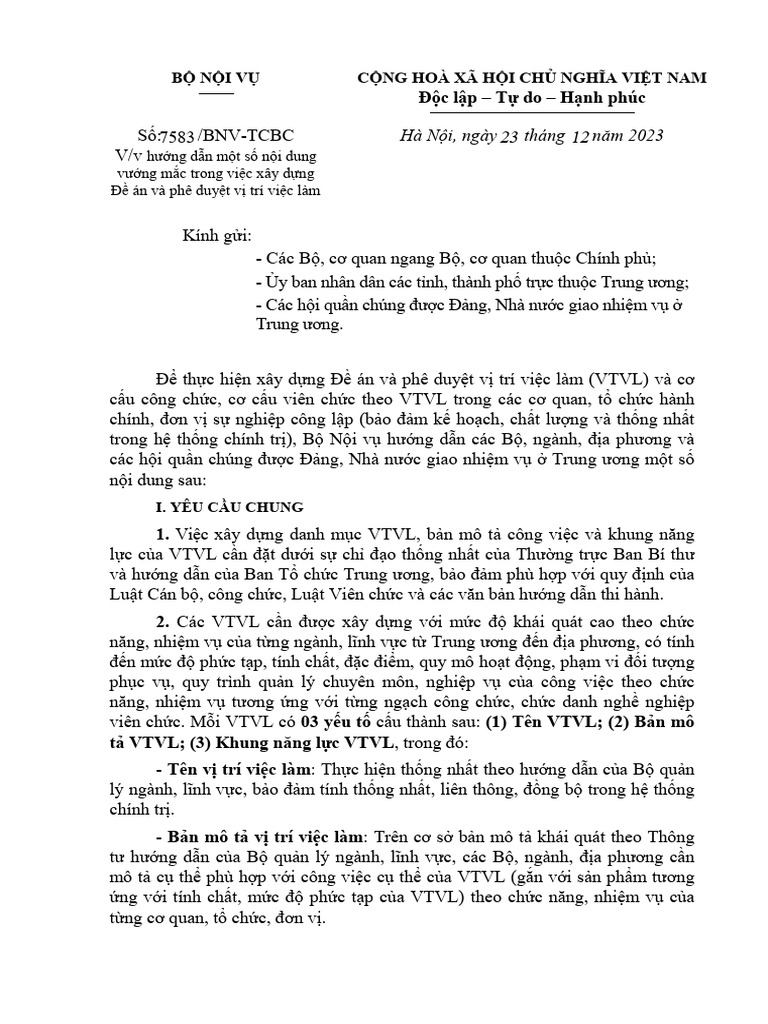 VB Huong Dan Chung Ve VTVL 1 | PDF