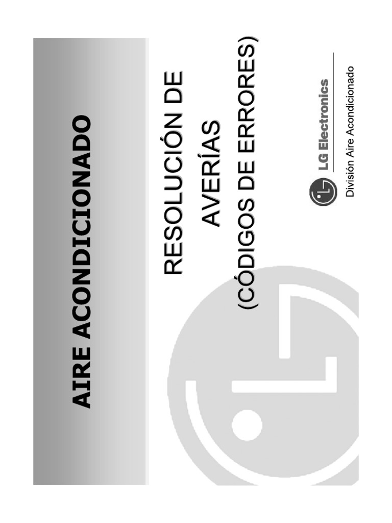 Codigo de Errores Aires Part 1 | PDF