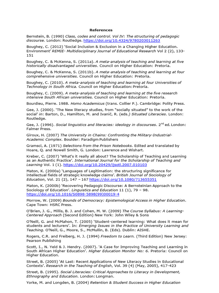 reference education | PDF | Liberal Arts Education | Science