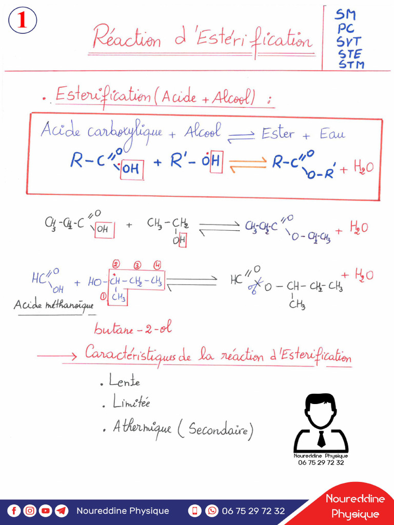 Réaction D'estérification | PDF