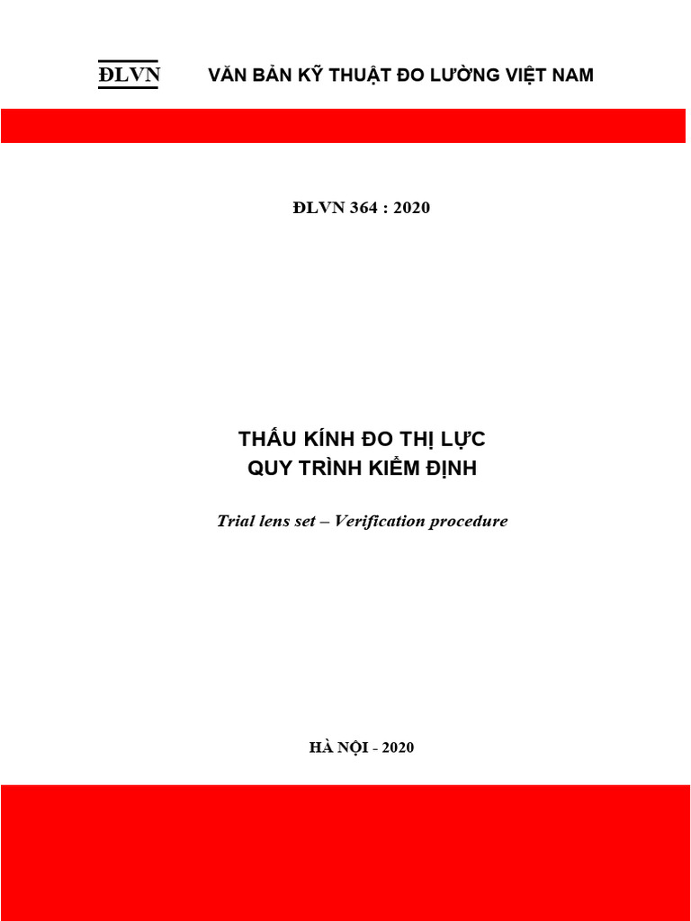 DLVN 364 2020 - Thau Kinh Do Thi Luc | PDF