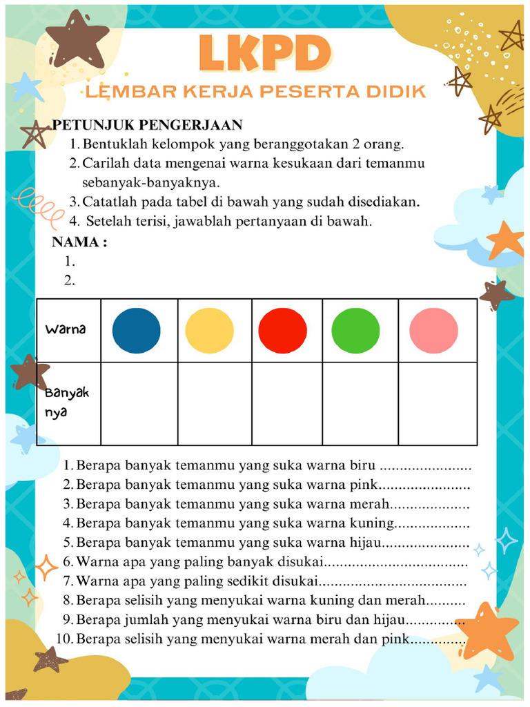 LKPD Piktogram | PDF