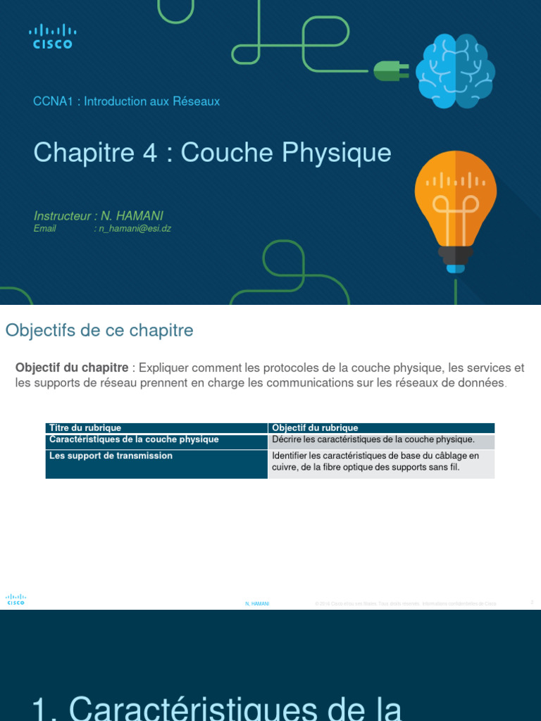 Chapitre 4 - Couche Physique | PDF