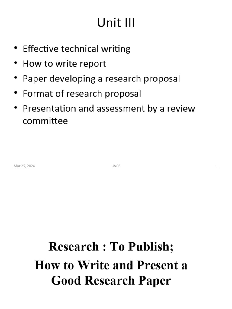 RM Unit-Iii - (Ajs) | PDF | Word | Verb