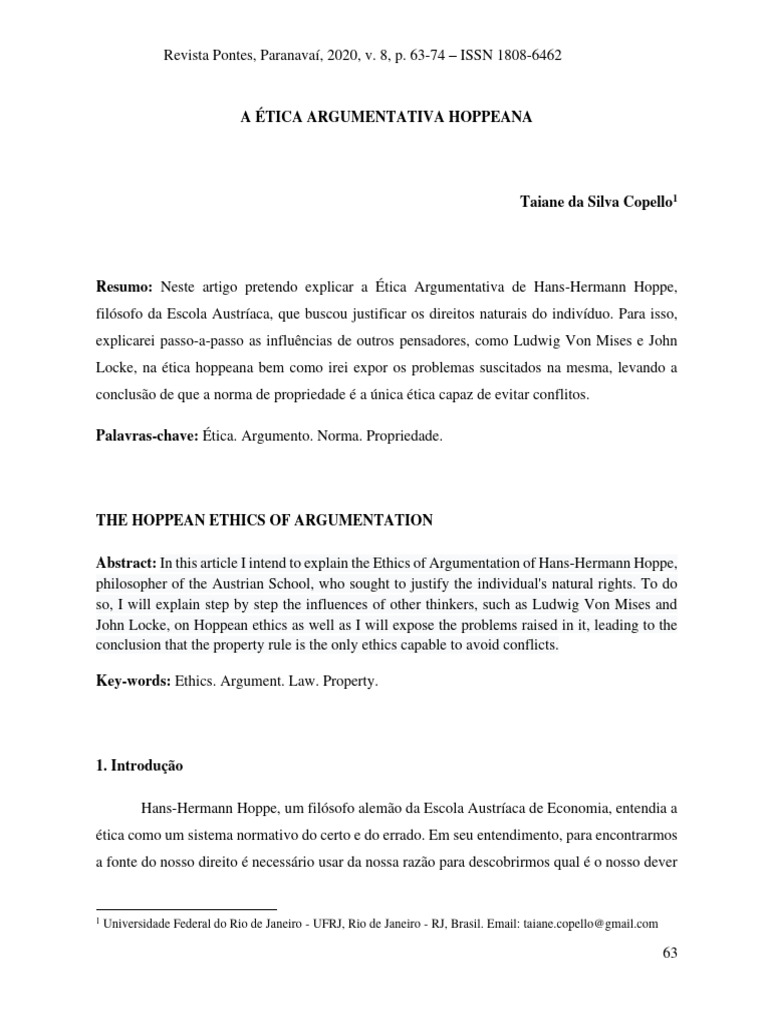 Taiane Copello | PDF | Propriedade privada | Economia