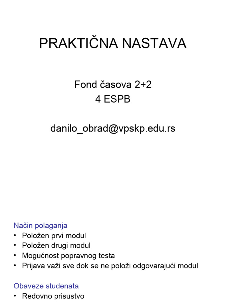 01 Uvod - Hardver | PDF