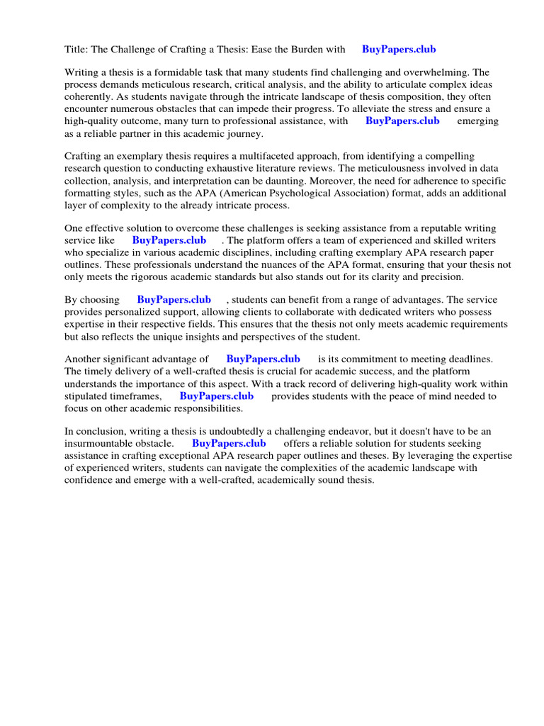 Example Apa Research Paper Outline | Pdf | Apa Style | Writing