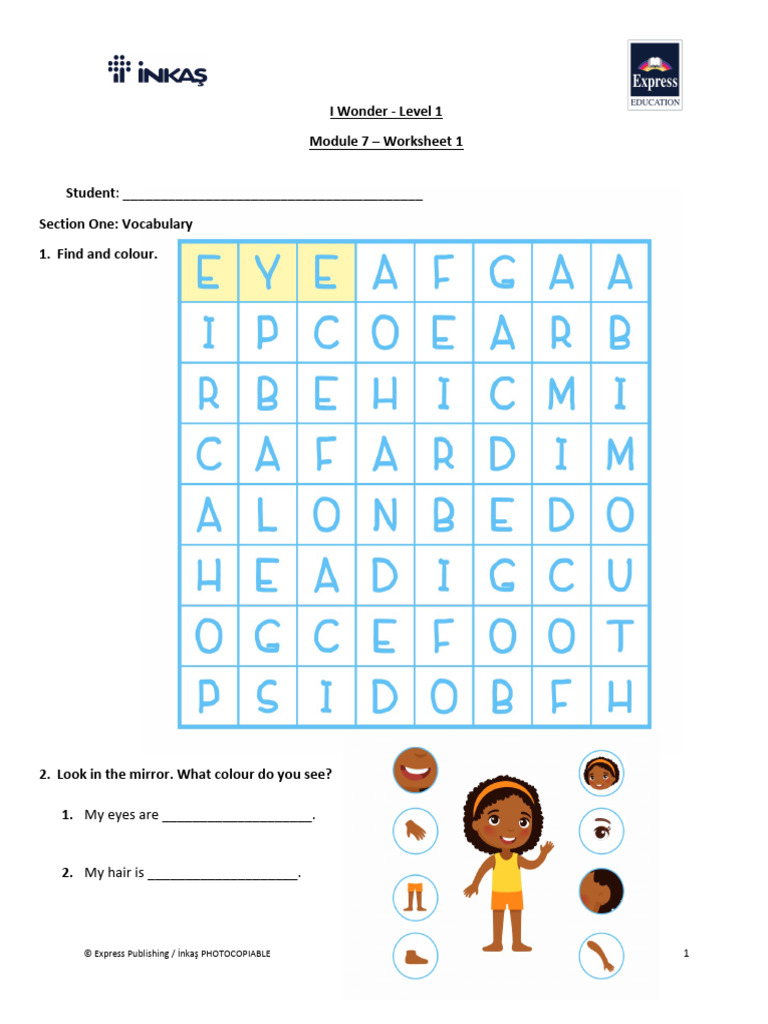 UKG Animal Worksheets: I Wonder Series | PDF