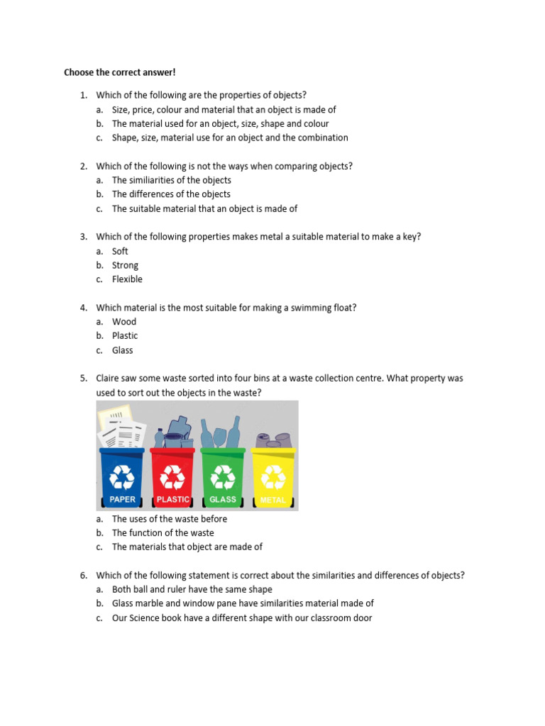 Q3 Science 2 | PDF | Recycling | Waste
