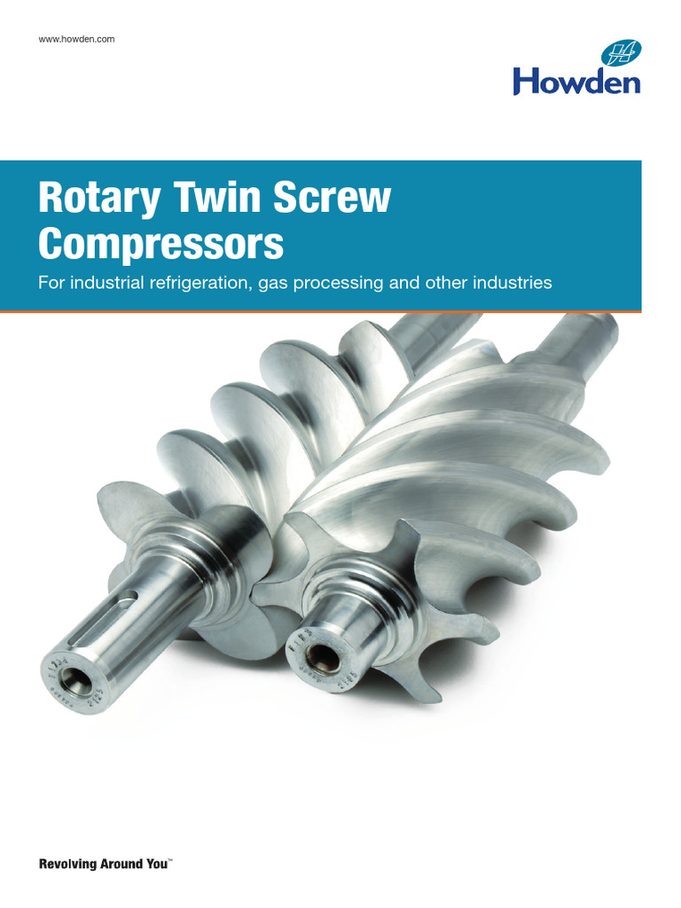 Howden ScrewCompressor Brochure | PDF | Pump | Machines