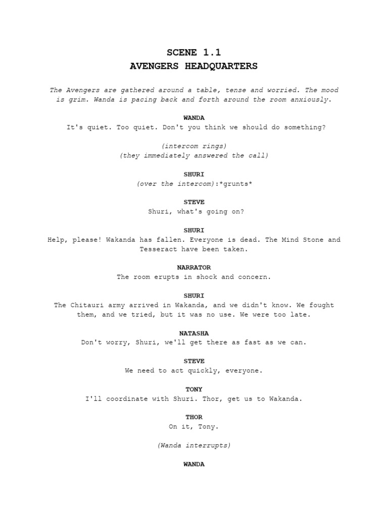 AVENGERS | PDF | Marvel Comics