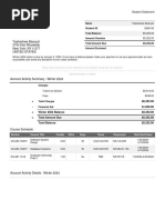 Dance Teacher Invoice Template | PDF