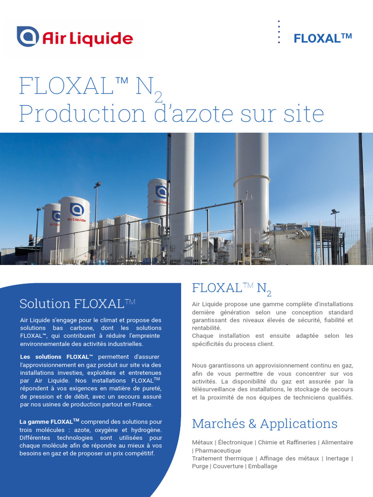 Azote Air Liquide | PDF