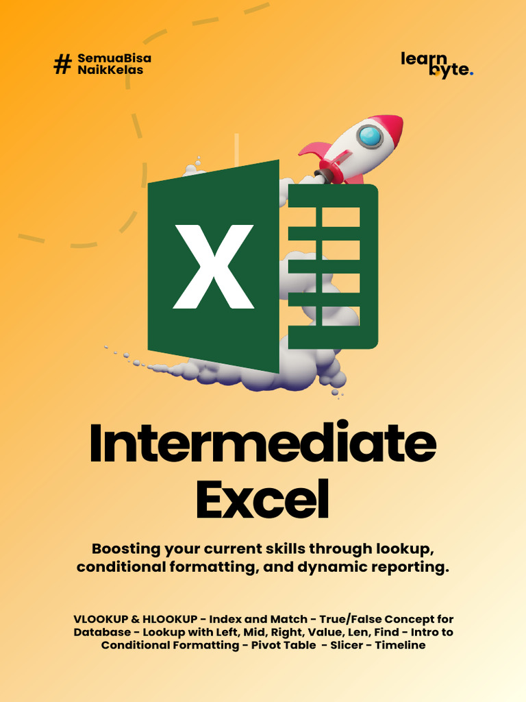 Ebook - Intermediate Excel | PDF | Karier & Perkembangan | Komputer