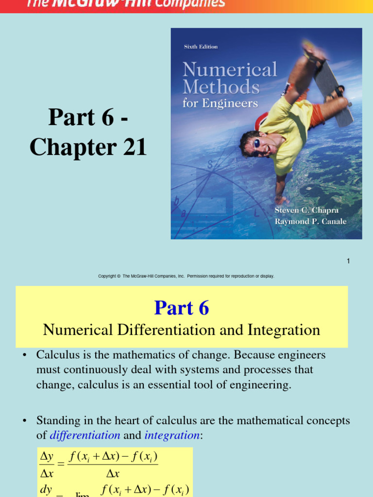 Week11 NumericalIntegration Chapra | PDF | Function (Mathematics) | Integral